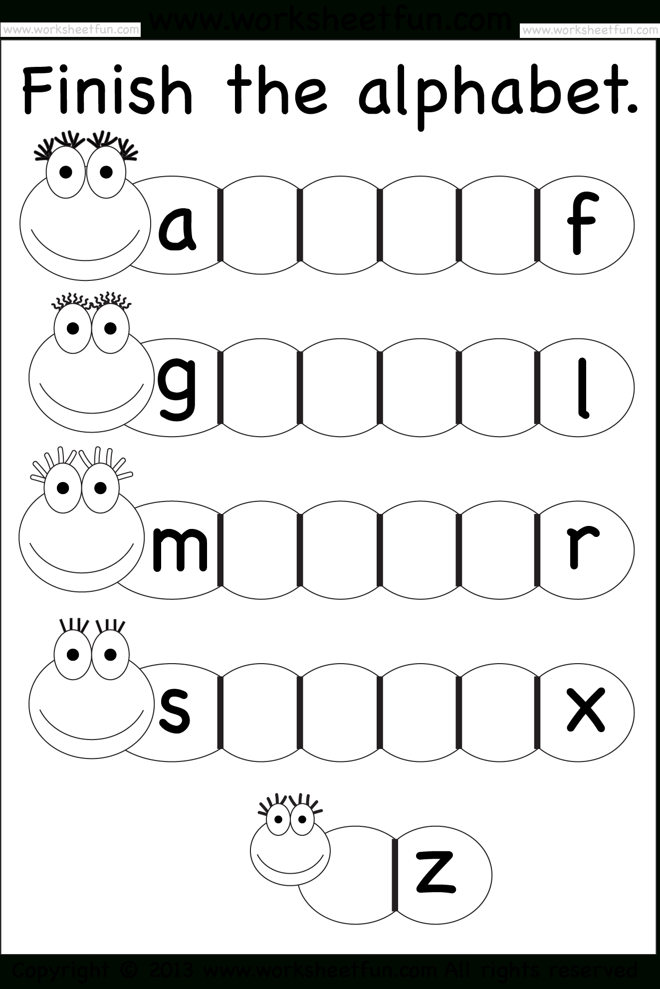 Alphabet Worksheets For Grade 1 Alphabet Tracing Worksheets