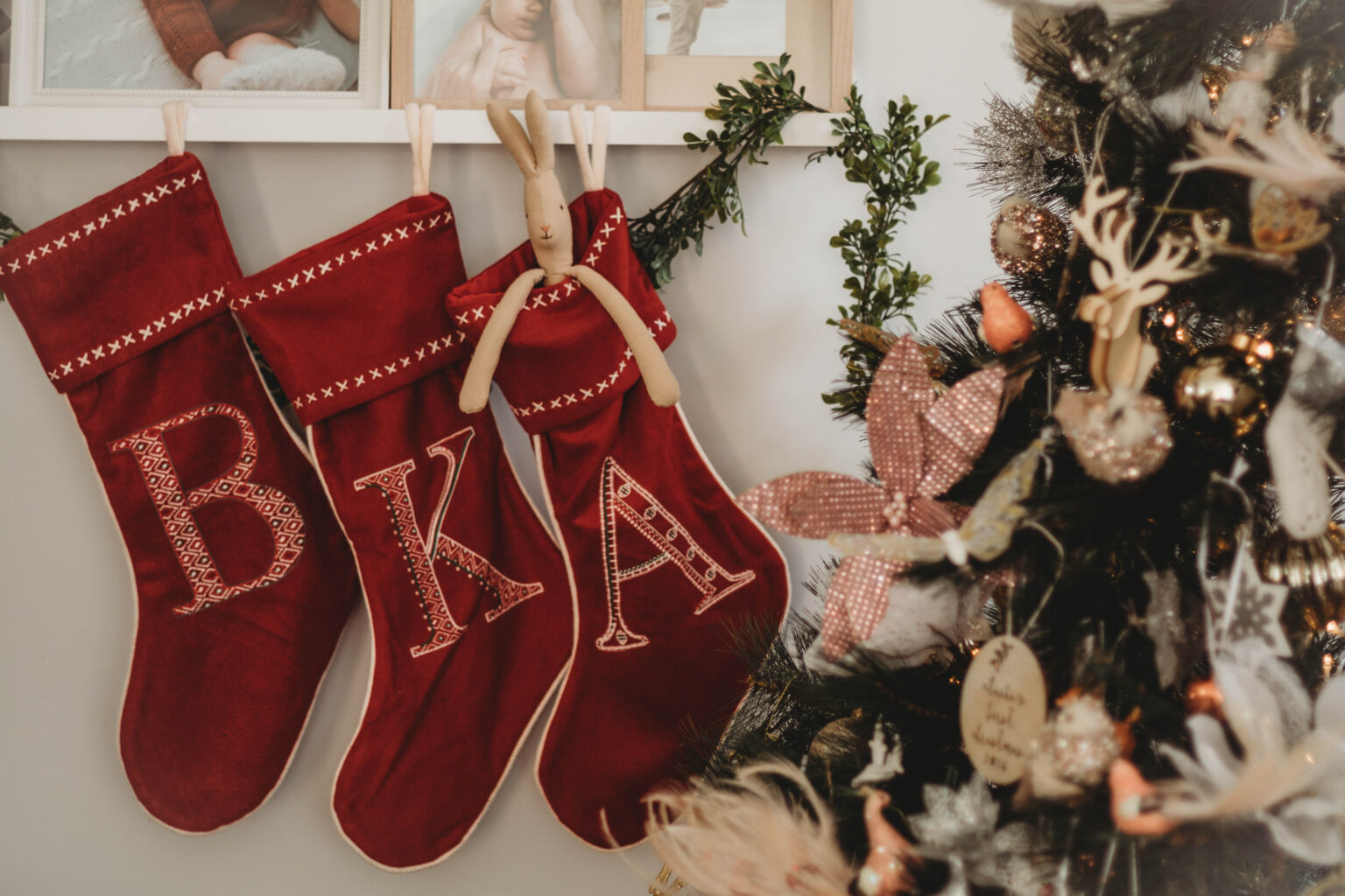 Alphabet Stockings Christmas | Alphabet Tracing Worksheets