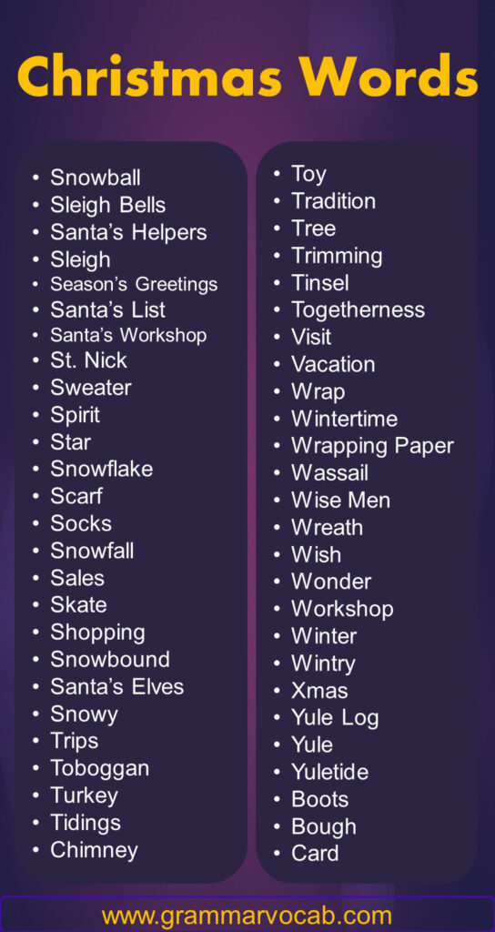 Christmas Words in Alphabetical Order | Alphabet Tracing Worksheets